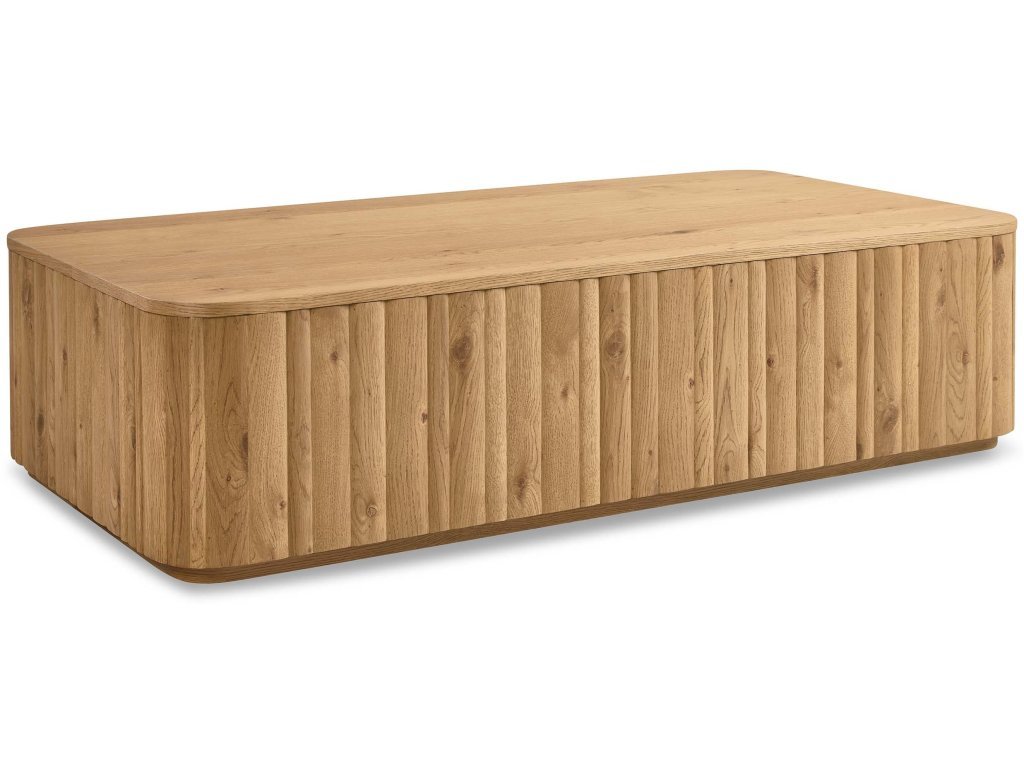 Bassett Furniture Andora Rectangular Plinth Cocktail Table Furniture ...